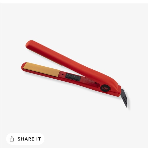 Chi | Hair | Chi Red Inch Ceramic Flat Iron | Poshmark